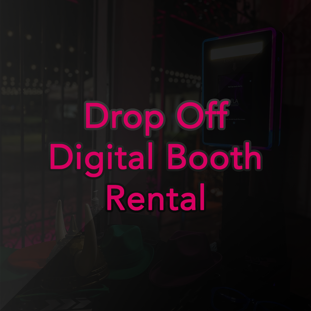 Drop Off Digital Booth Rental| Starting at $300 | Up to 24hrs |Airdrop ...